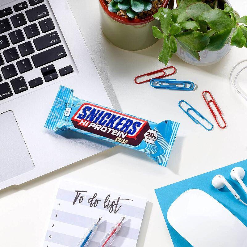 Snickers Hi Protein Crisp Bar (12 x 55g) - Mars | Bardolino.nl